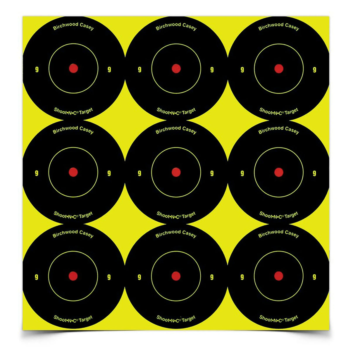 Birchwood Casey BC-34210 Round Bullseye Target - High Quality Shooting ...