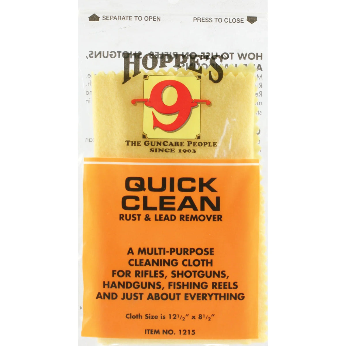 HOPPES RUST&LEAD REMVR CLOTH SNGL — Hoplite Armor-Body Armor