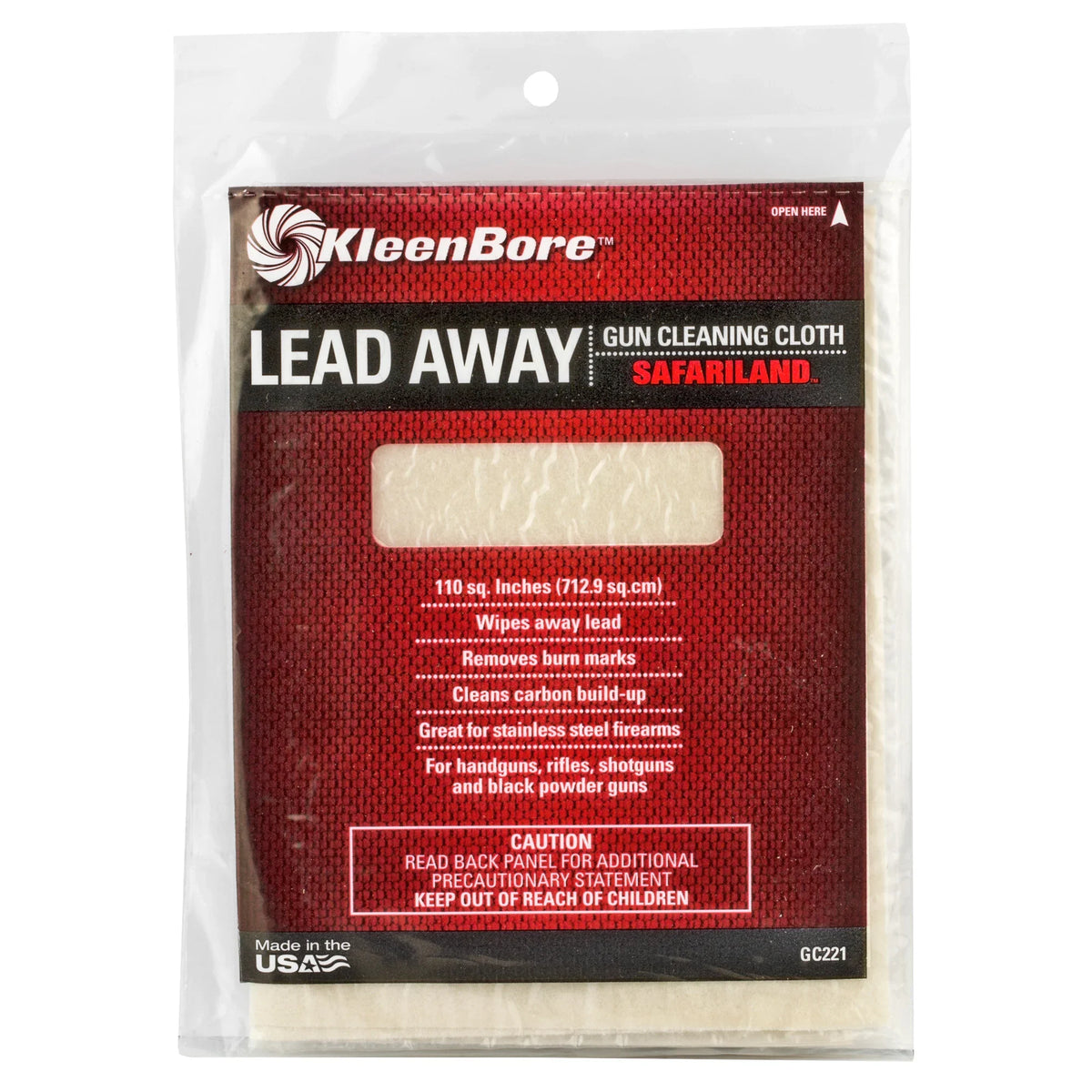 KLEEN BR LEAD AWAY GUN CLOTH — Hoplite Armor-Body Armor