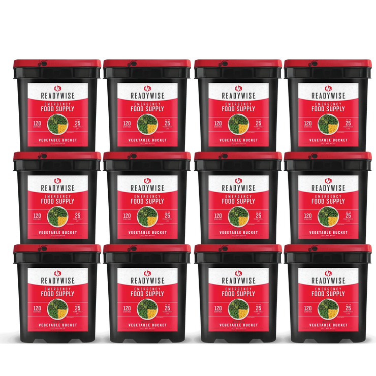 1440 Serving Freeze Dried Vegetable Bundle – Hoplite Armor-Body Armor