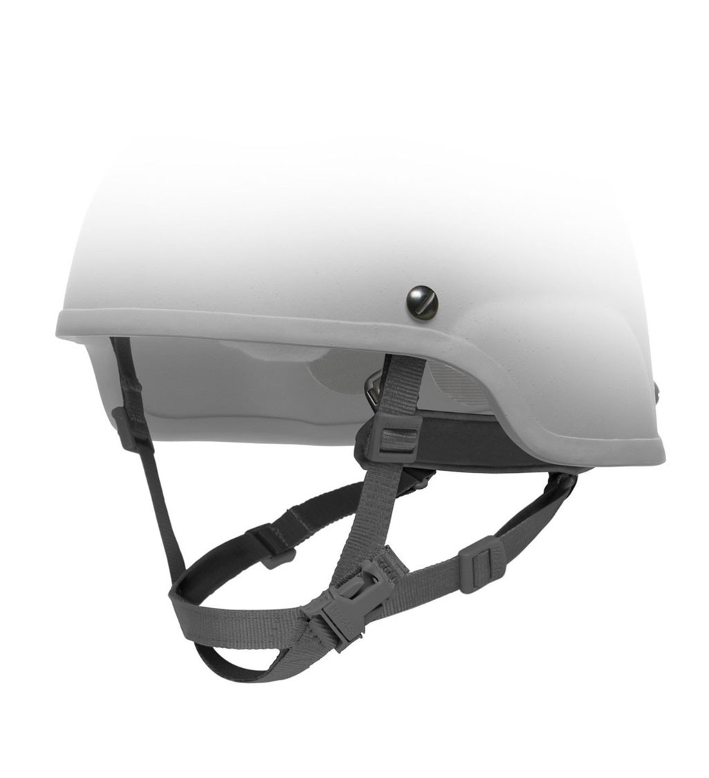 Head-Loc 4-Point Chinstrap - H-Nape — Hoplite Armor-Body Armor