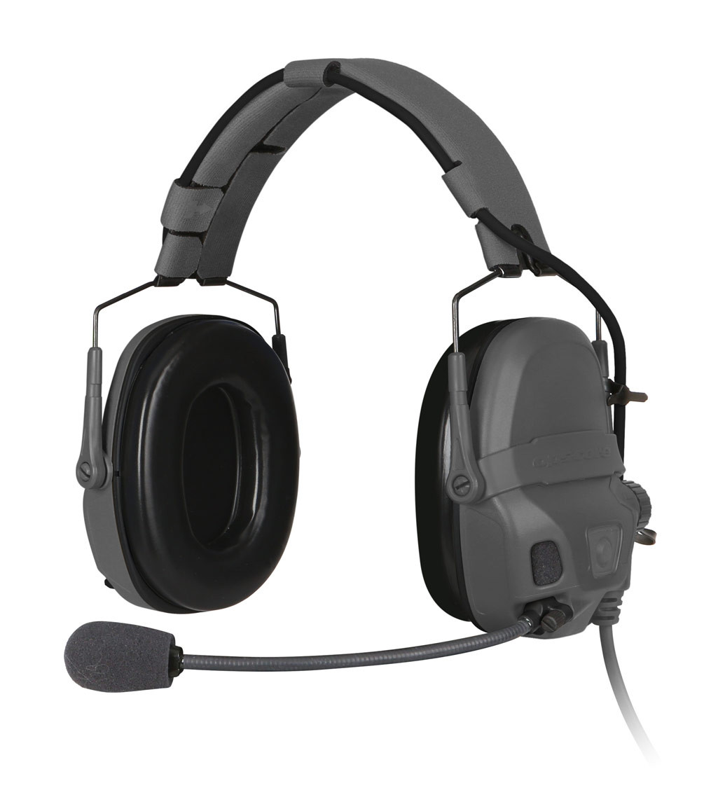 AMP Communication Headset - U174 Downlead — Hoplite Armor-Body Armor