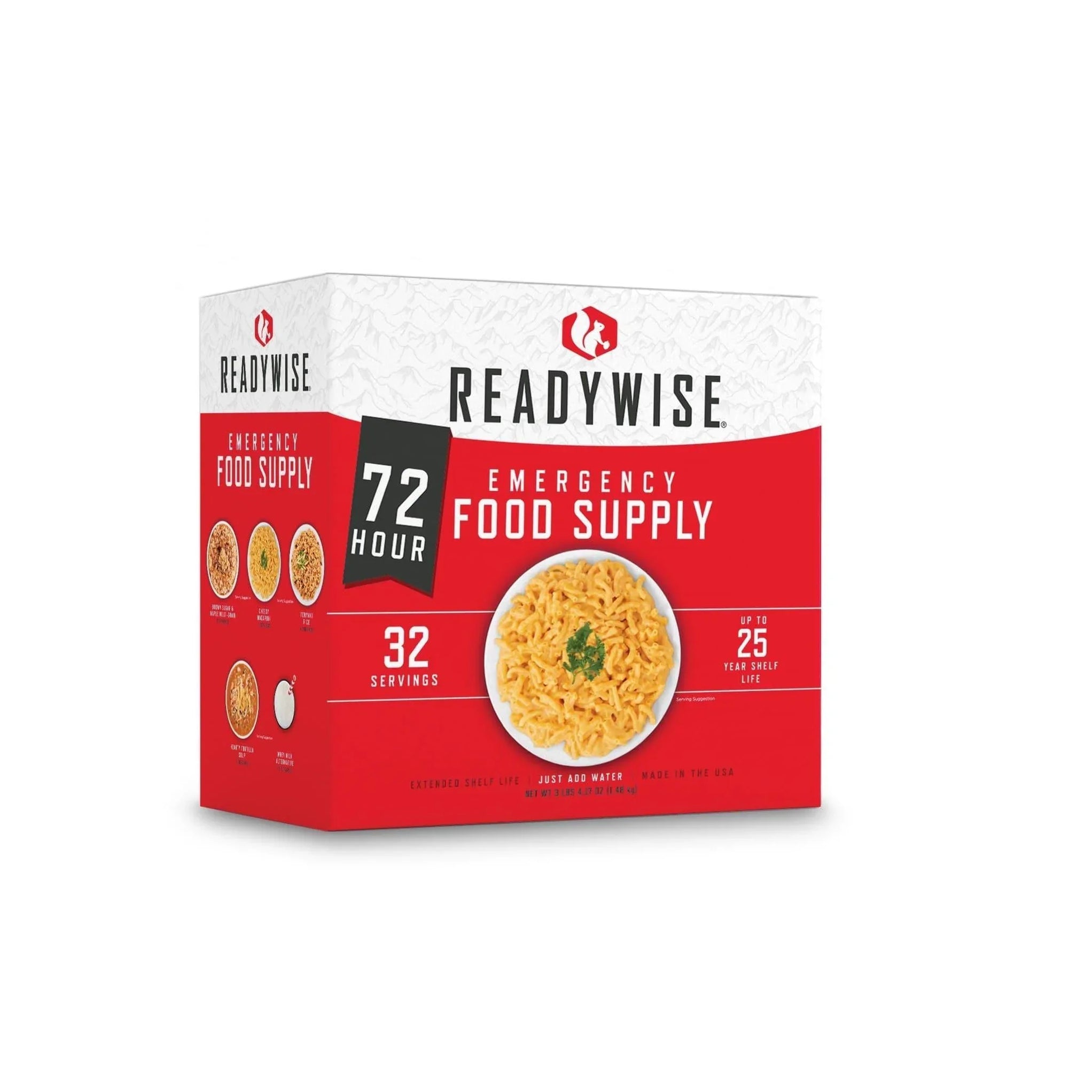 72 Hour Emergency Food and Drink Supply - 32 Servings — Hoplite Armor ...