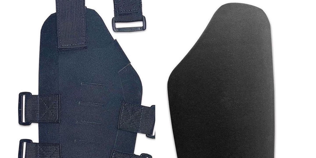 Femoral Body Armor Plates- III+ (19520) — Hoplite Armor-Body Armor
