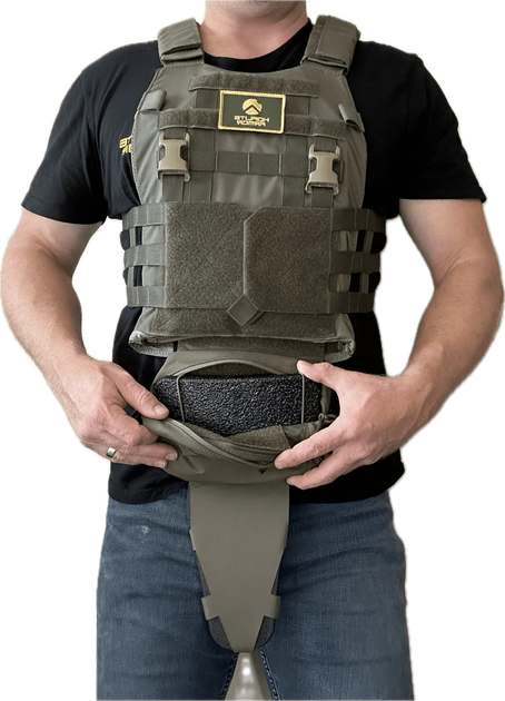 Dangler Body Armor Plate & Carrier Combo- Level III+ – Hoplite Armor ...