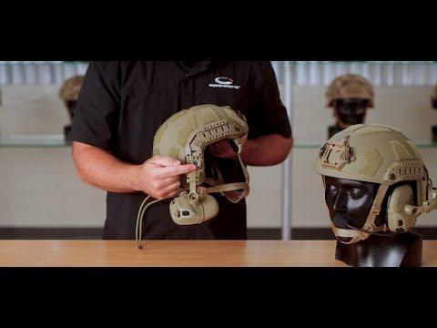 Ops-Core AMP Helmet Rail Mount Kit – Hoplite Armor-Body Armor
