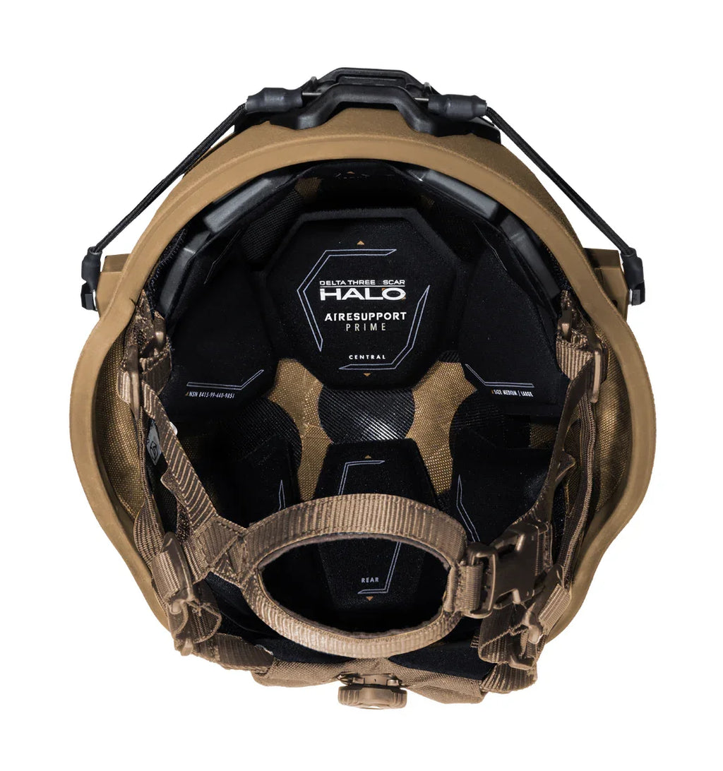 RIFLE RATED LEVEL III ACH Helmet Fully Loaded — Hoplite Armor-Body Armor