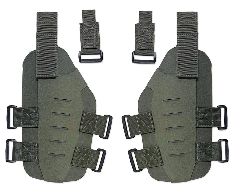 Femoral Body Armor Plates- IIIA (19522) – Hoplite Armor-Body Armor